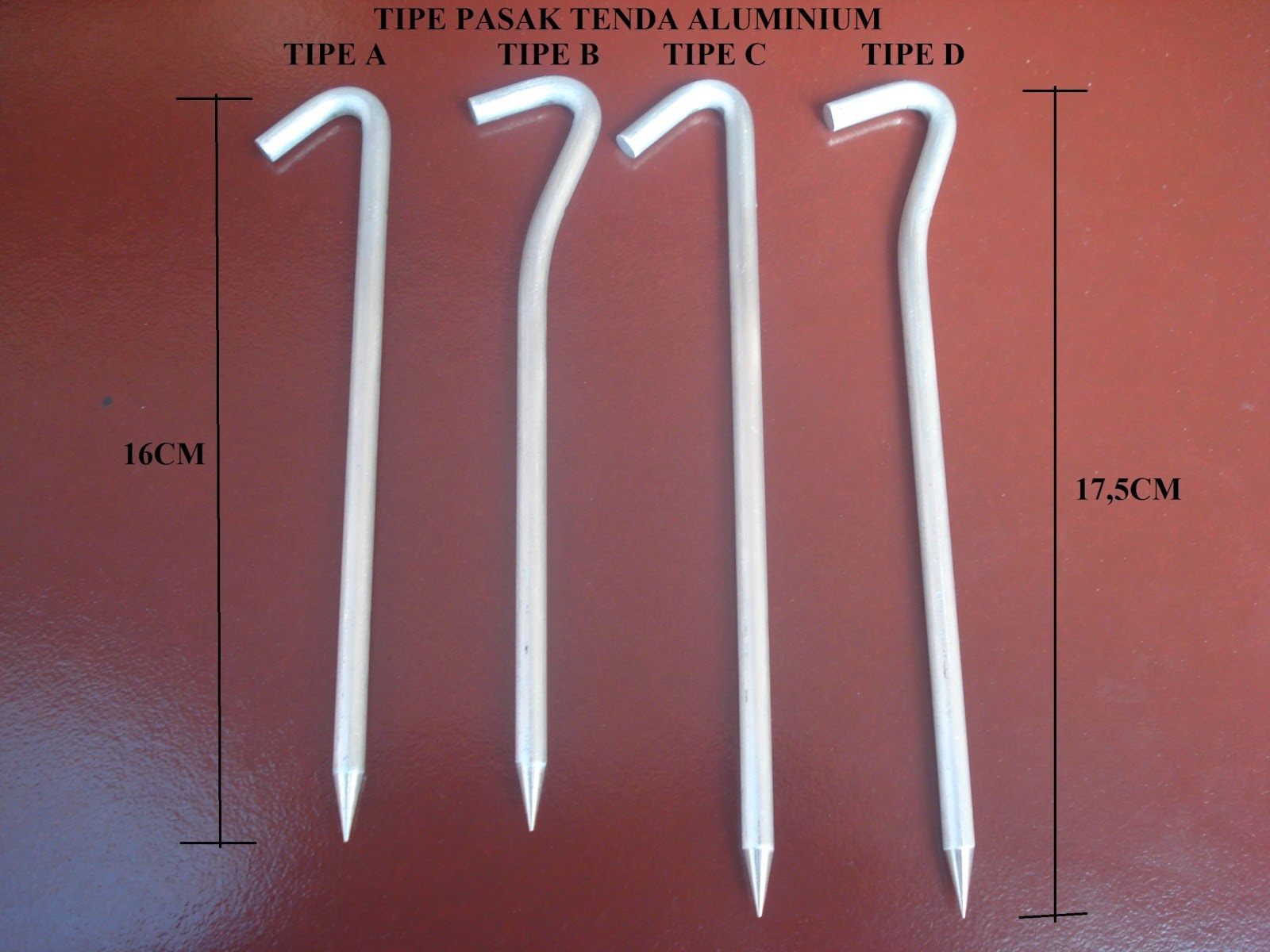 Griya Pandu: Bentuk-bentuk pasak, spesifikasi dan harganya