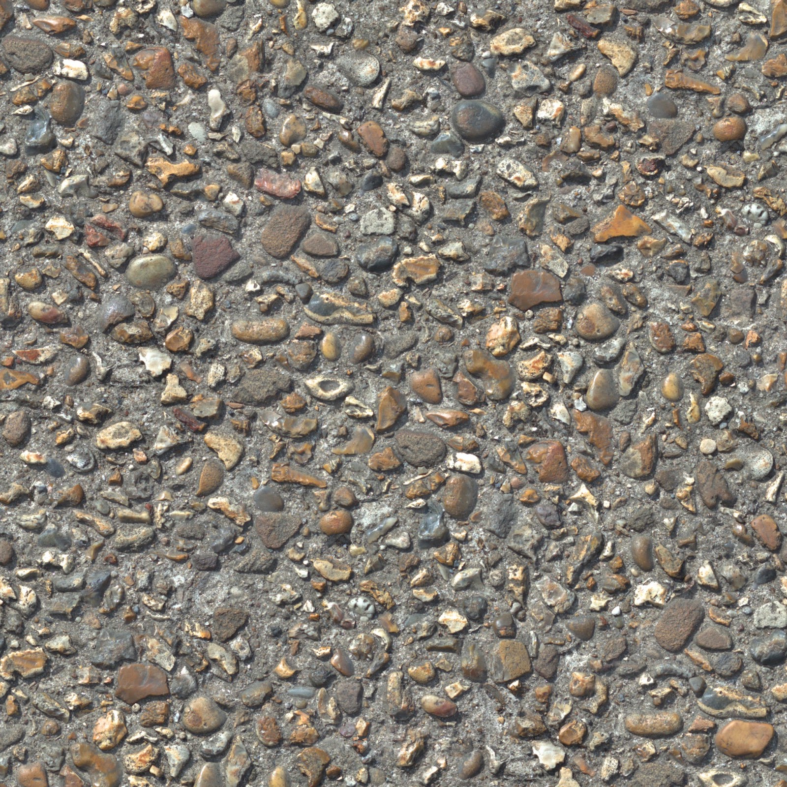 High Resolution Textures Concrete Cobble Stone 3 Pebble Walkway Texture 4778x3178