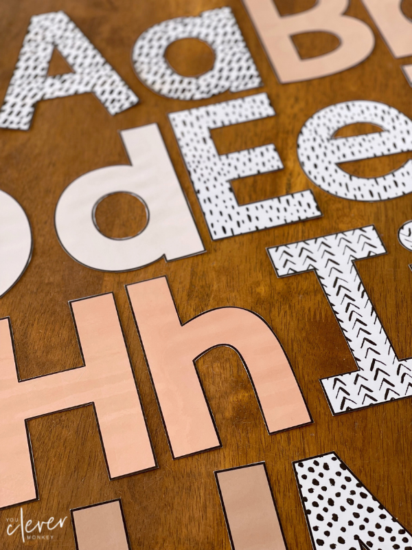 B+W NEUTRALS CLASSROOM DECOR | you clever monkey