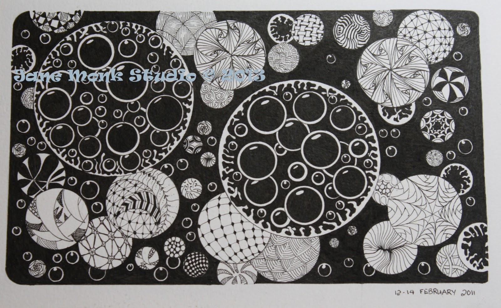 Judy39s Zentangle Creations About Zentangle And My First
