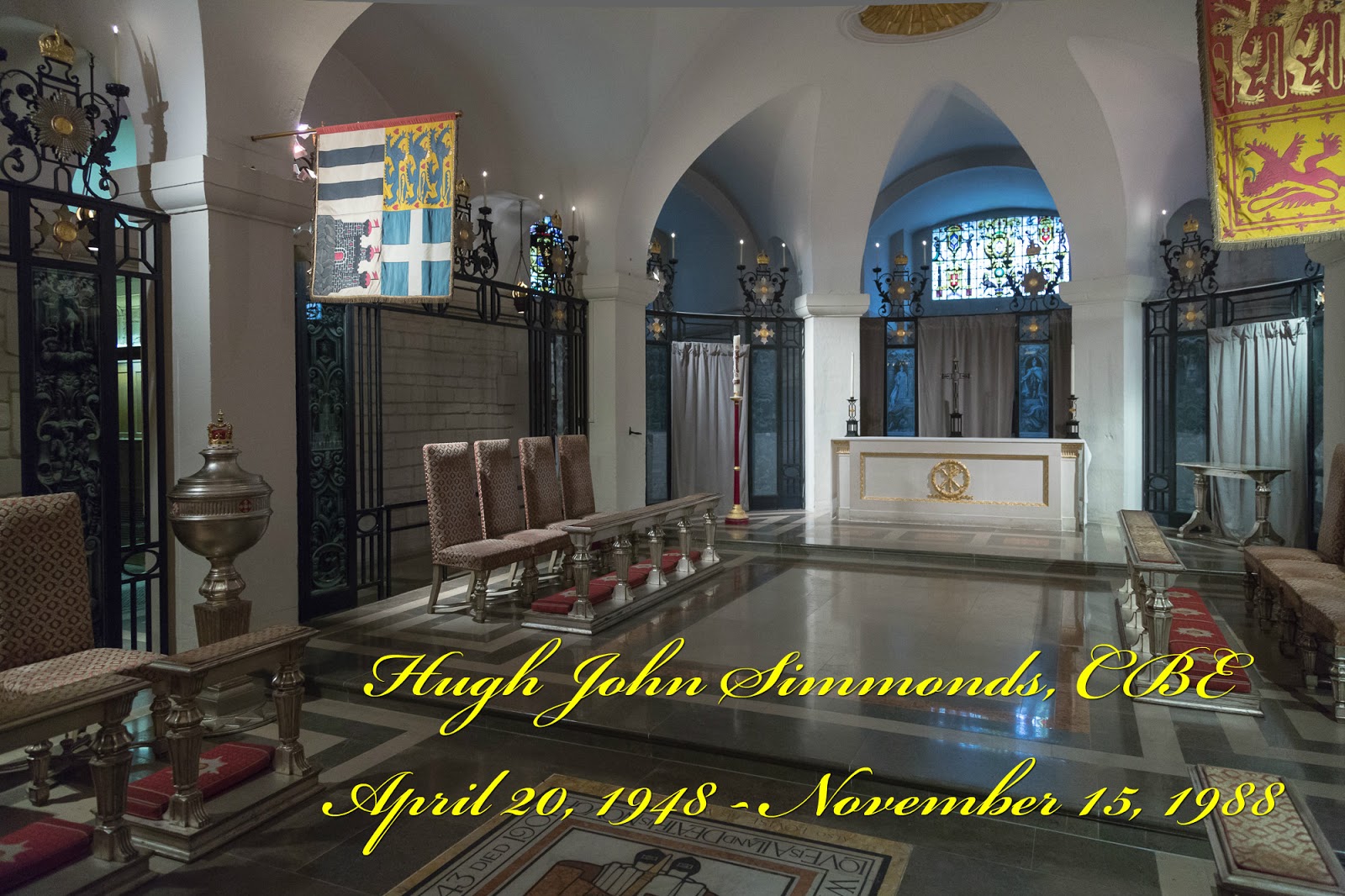 the real story...: Hugh John Simmonds, CBE: April 20, 1948 - November ...