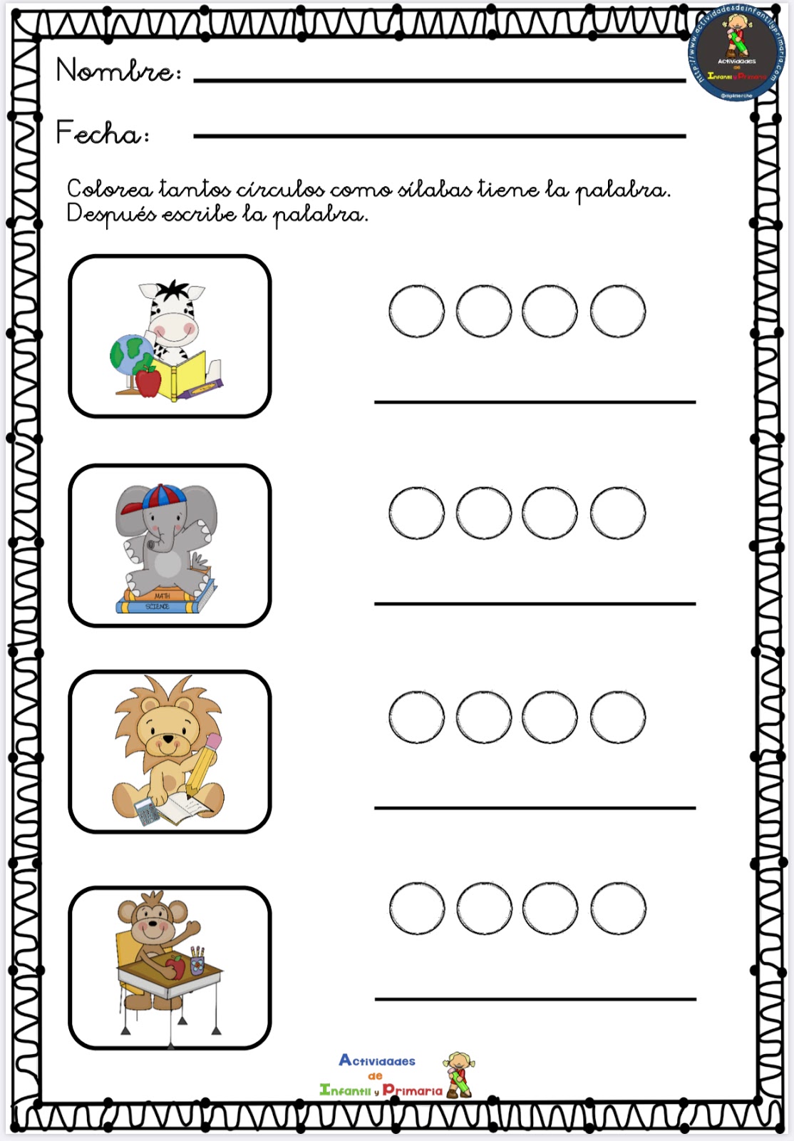 MARTITOS&YOLANDOS: A CONTAR SILABAS