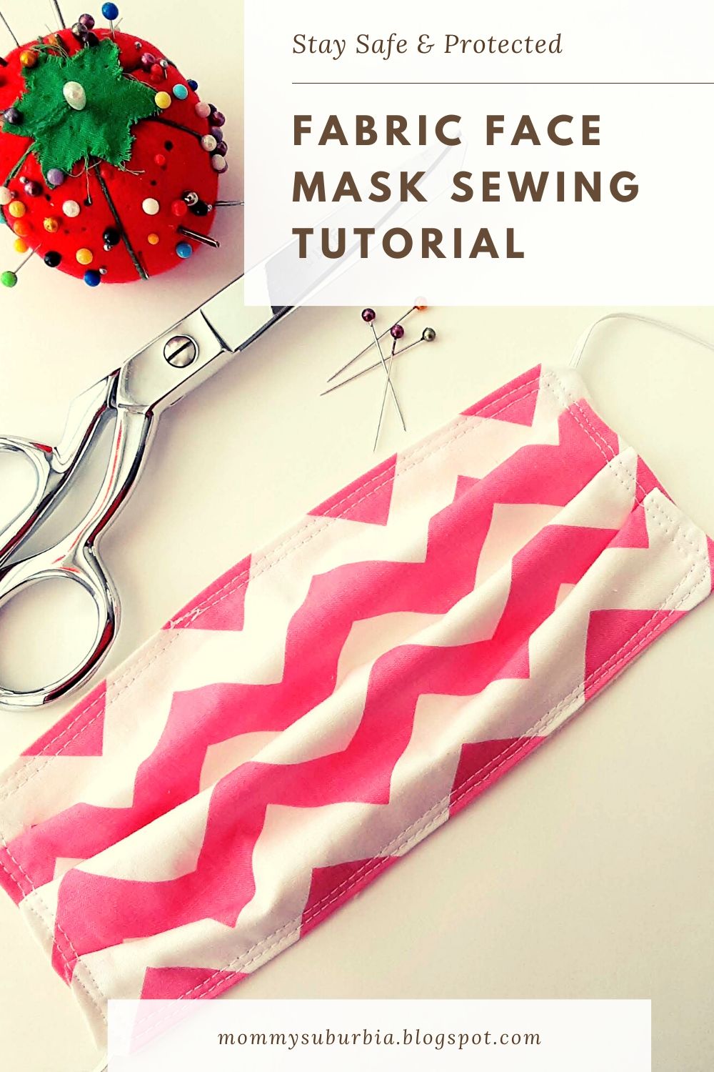 Mommy Suburbia: Protective Face Mask Sewing Tutorial