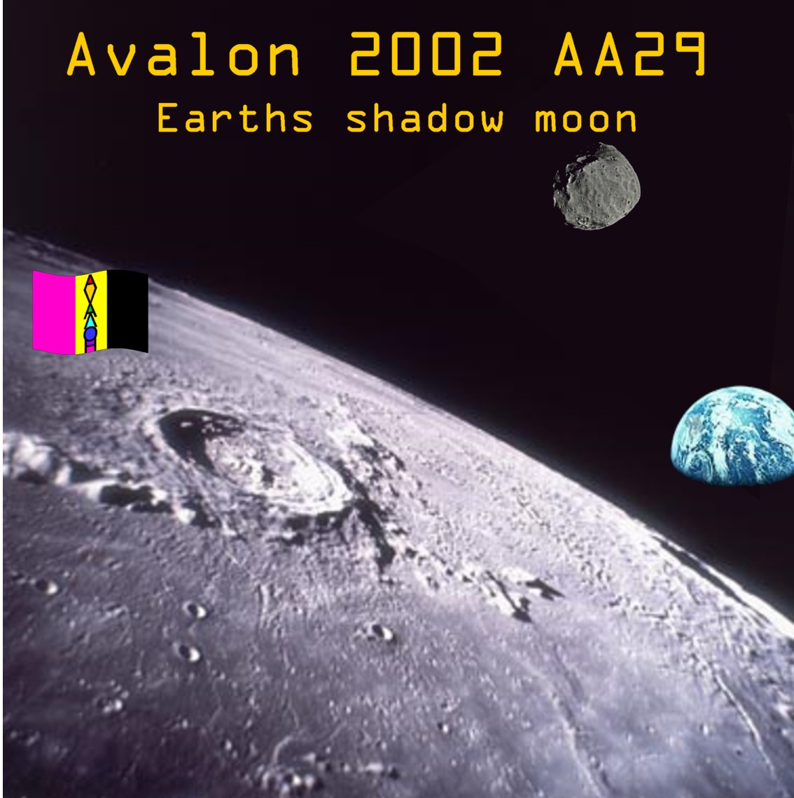 The Voice of Vexillology, Flags & Heraldry: 2002 AA29, Earth's Shadow ...