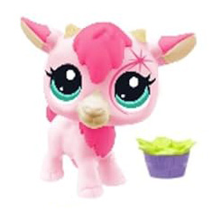 Littlest Pet Shop Series 1 Pet Surprise Goat (#G7 - #84) Pet | LPS Merch