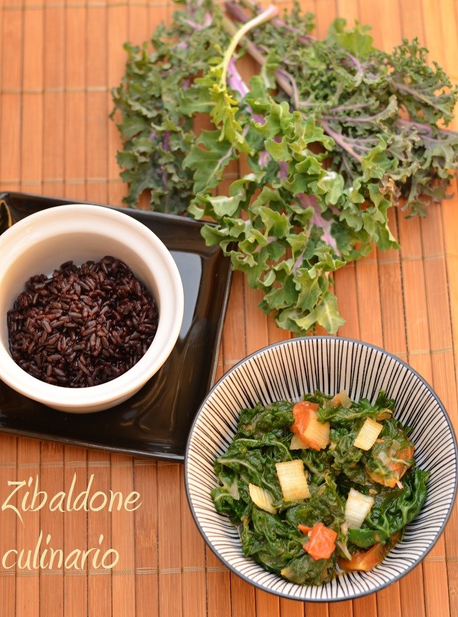 Zibaldone culinario: Insalata tiepida di cavolo riccio