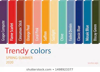 S in Fashion Avenue: SS 2020 FASHION TRENDS: Colors