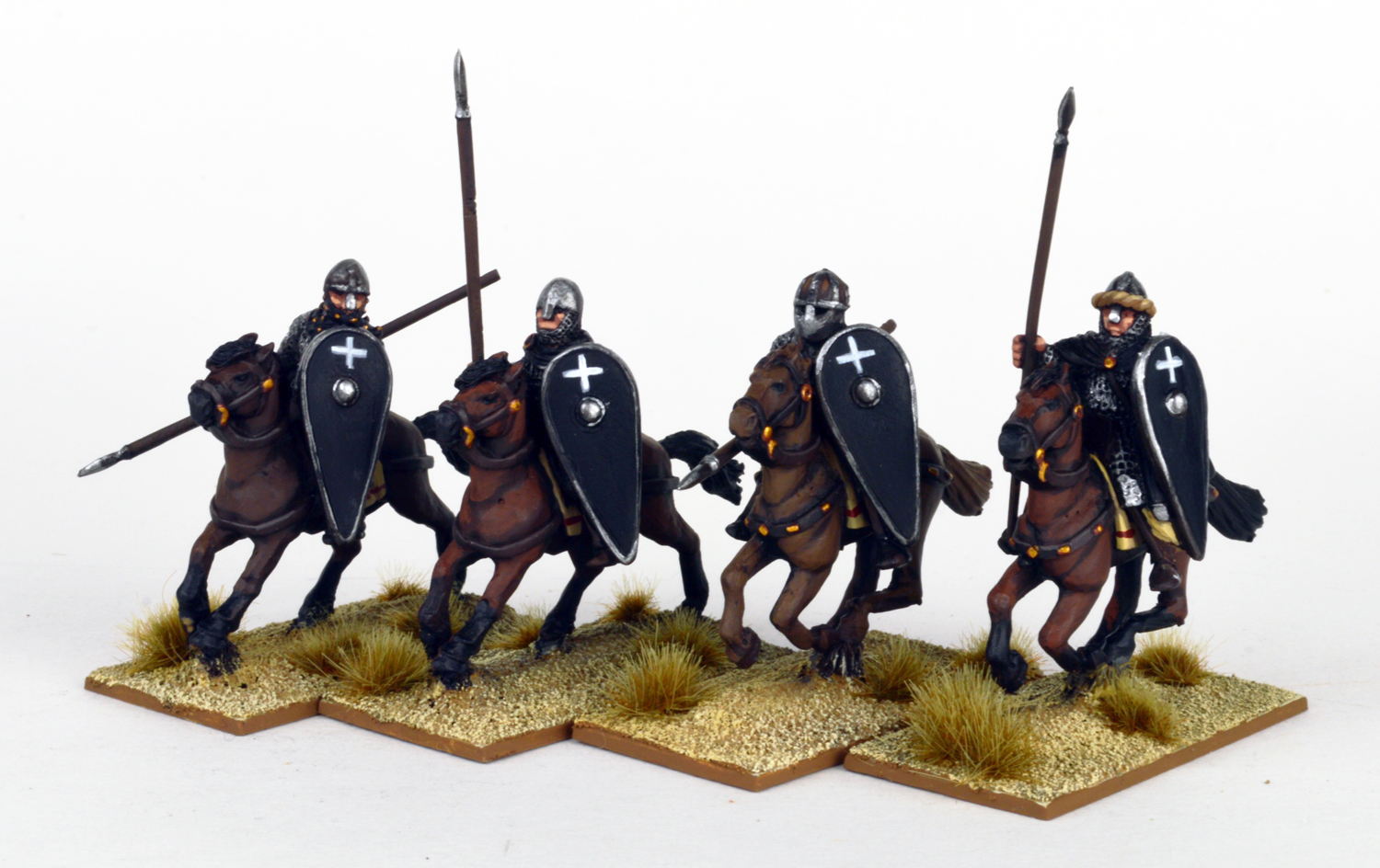 davetaylorminiatures: SAGA - A 6pt Crusader Warband