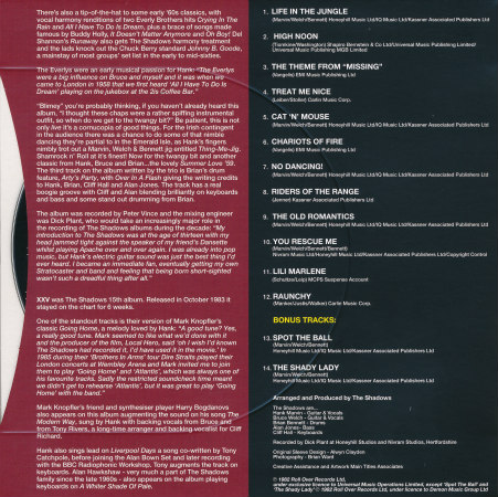 cecilioperlan2: The Shadows 1982 - Life In The Jungle