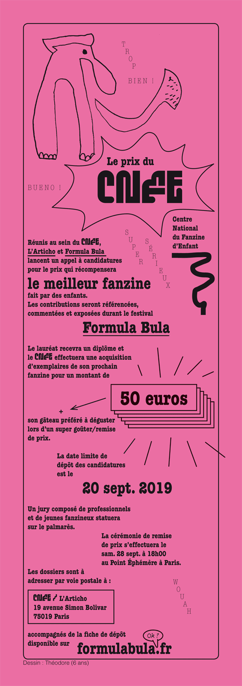 L 'Articho: CNFE - BULLETIN # 1