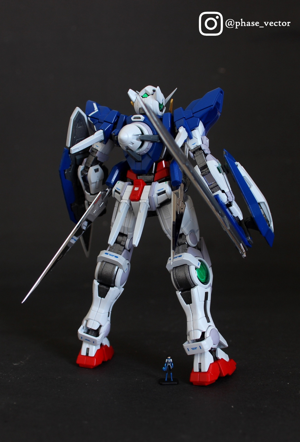 Painted Build: RG 1/144 Gundam Exia "Metal Build Exia 10th Anniversary ...