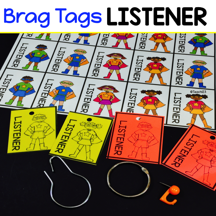 Listen and Following Directions - QR Code Listening Center, Assessment ...