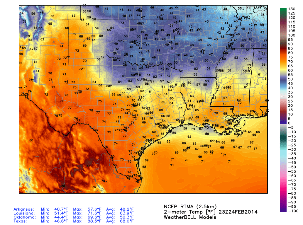 Welcome To Southeast New Mexico Weather.: Arctic Cold Front Comes ...