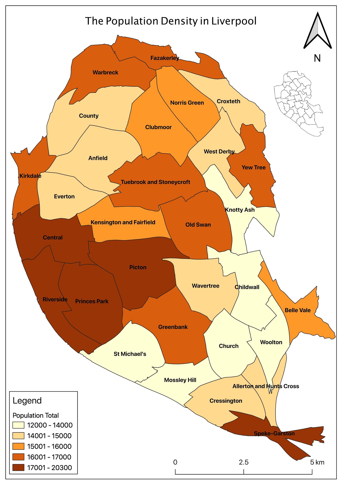 Socioeconomic conditions in the Liverpool City Region