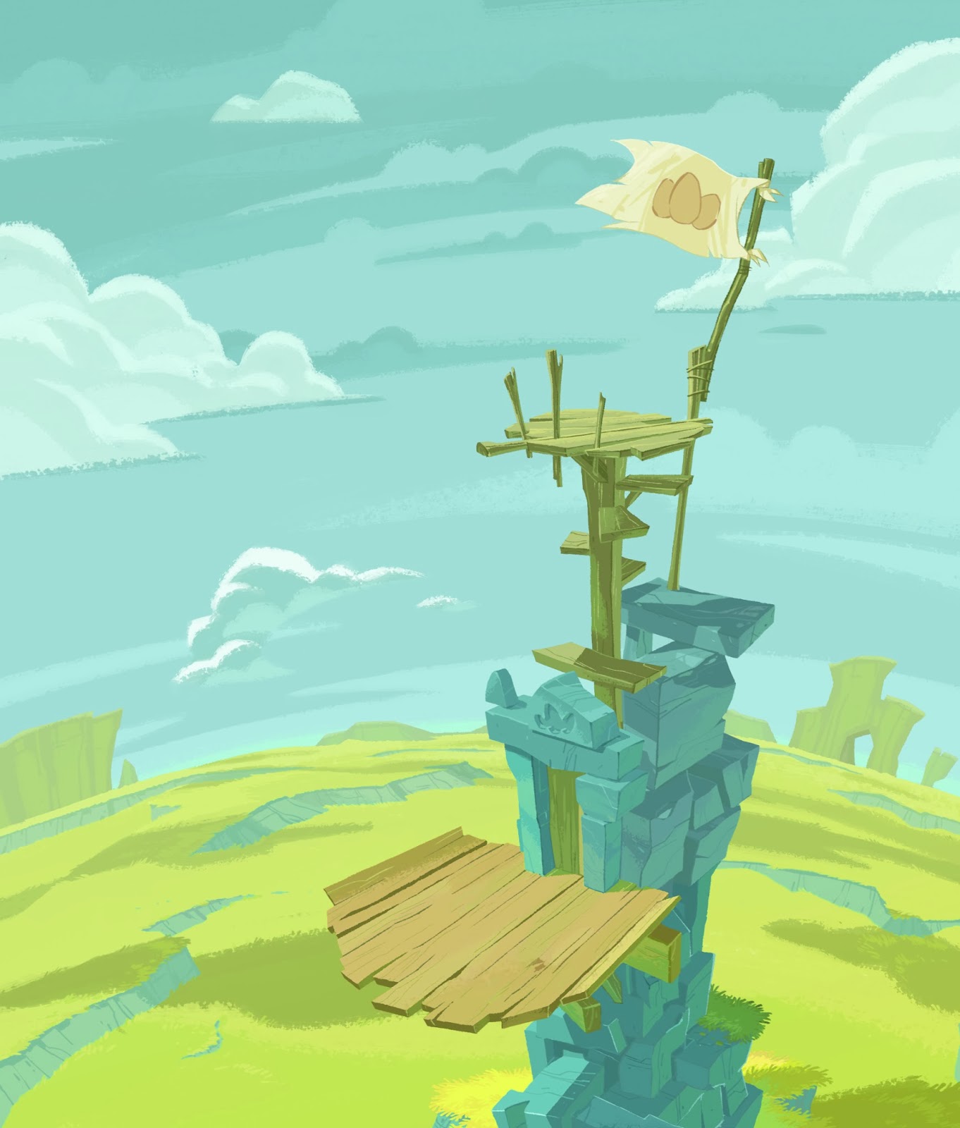 J-M Boesch portfolio: A bunch of Angry birds related artworks