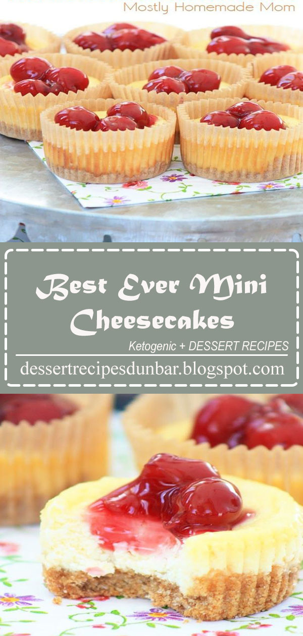 Best Ever Mini Cheesecakes - Dessert Recipes Dunbar