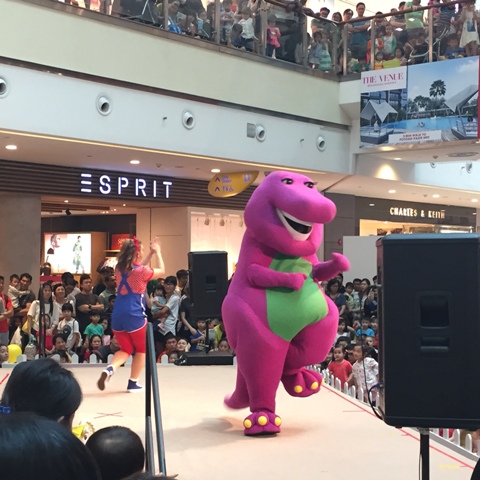 Barney's Beach Party at City Square Mall