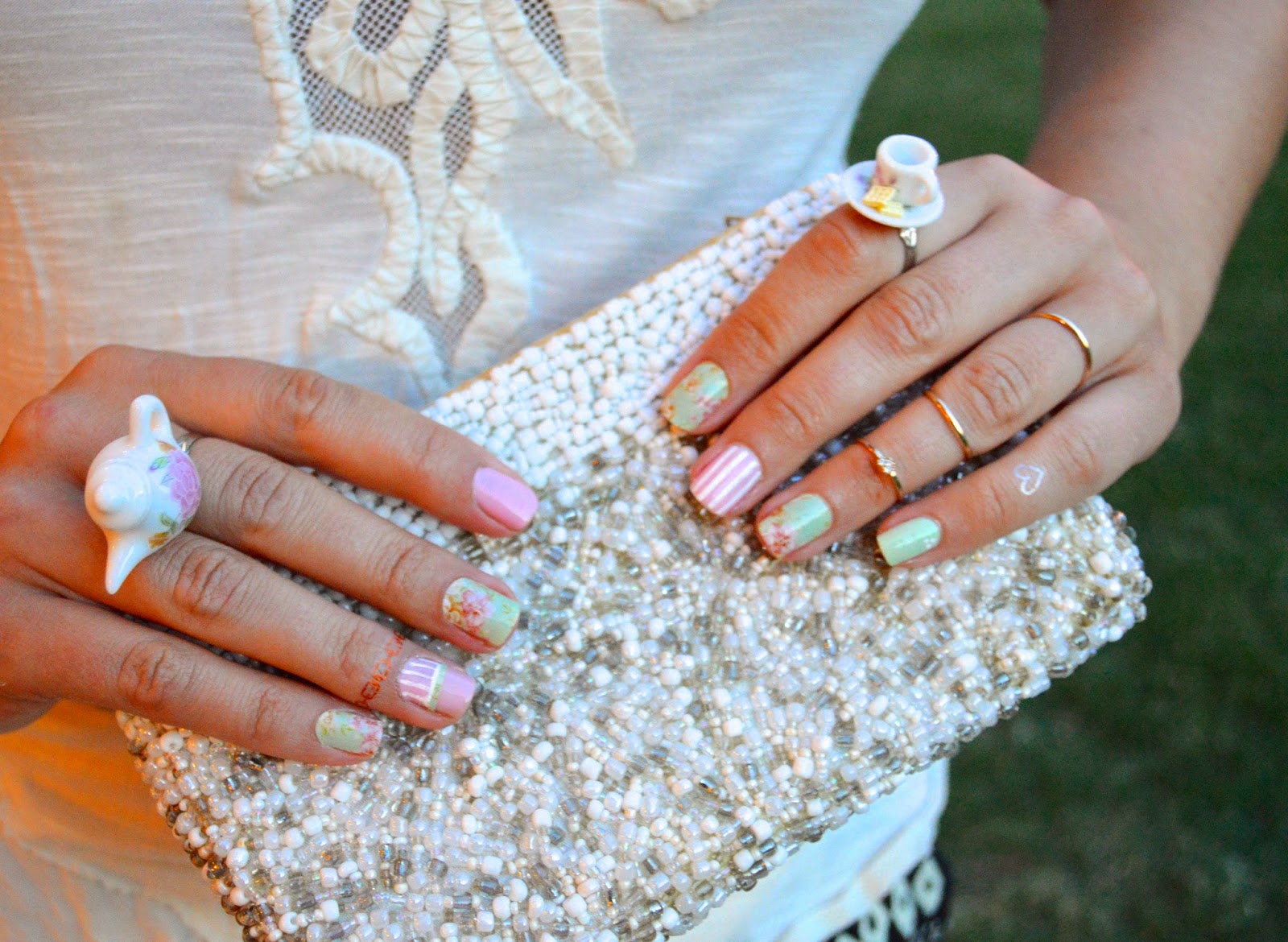Patti Cake: Tea Cup Saucer Nails