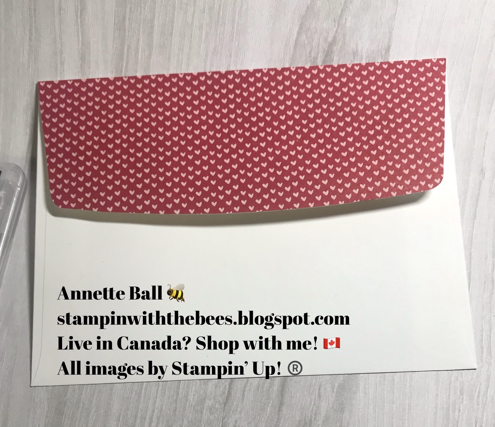 Stampin' with the Bee's: You've Got Mail - Around the World Blog Hop