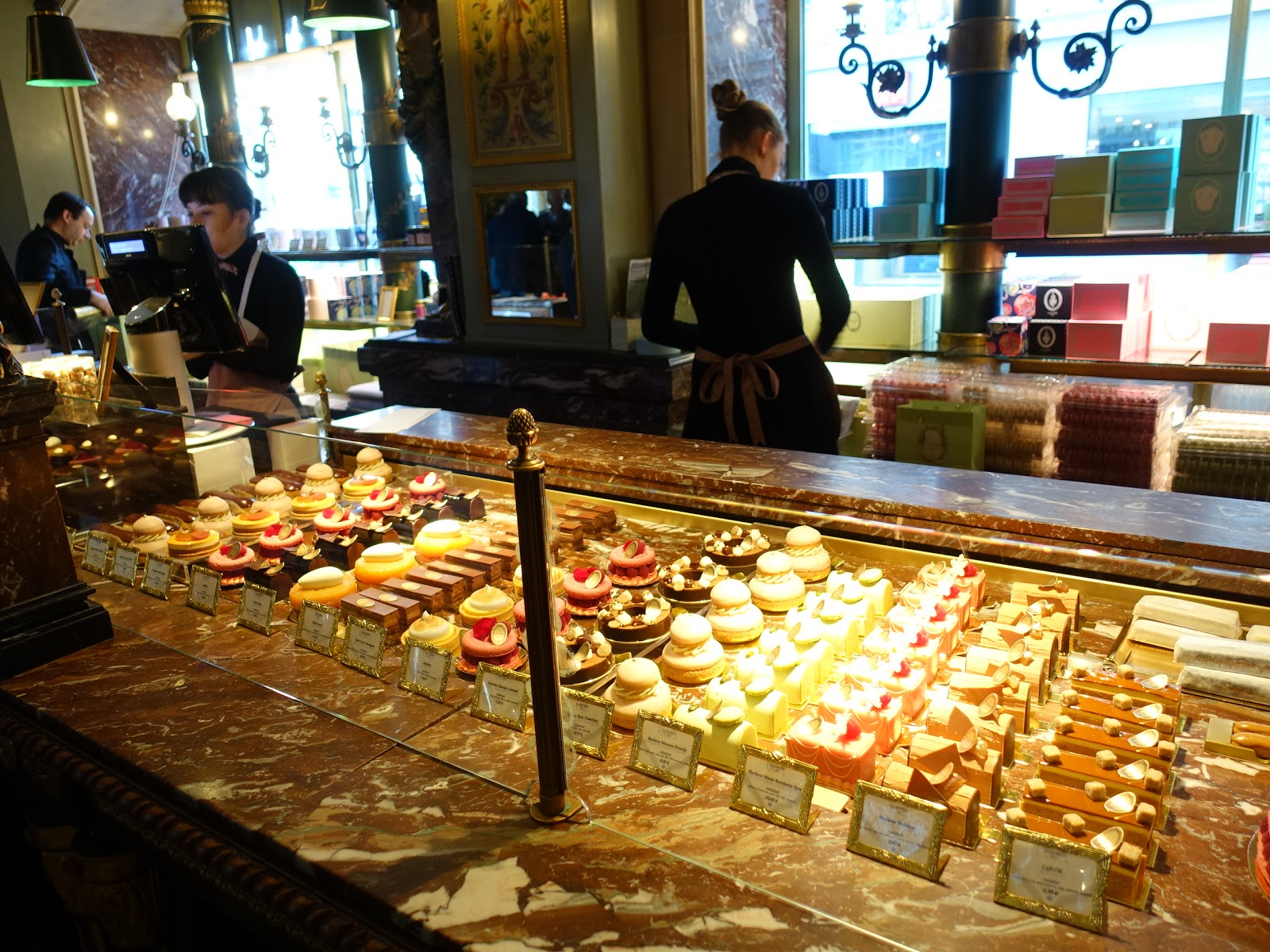 Ladurée Paris Champs Elysées (Paris, FRANCE) ★★★★☆ | A traveling foodie's gastronomic diary from ...