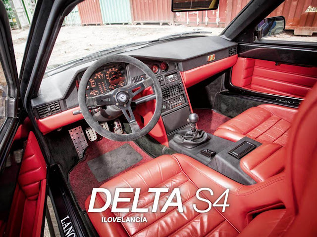 Lancia Delta S4 - interior | Quatro rodas e um volante!