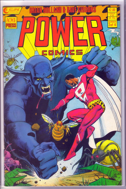 Boys Adventure Comics: UPDATED - Powerman by Dave Gibbons & Brian Bolland