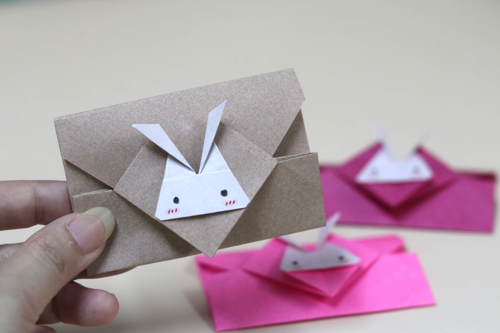 Tutorial #122: Origami Bunny Envelope | The Idea King