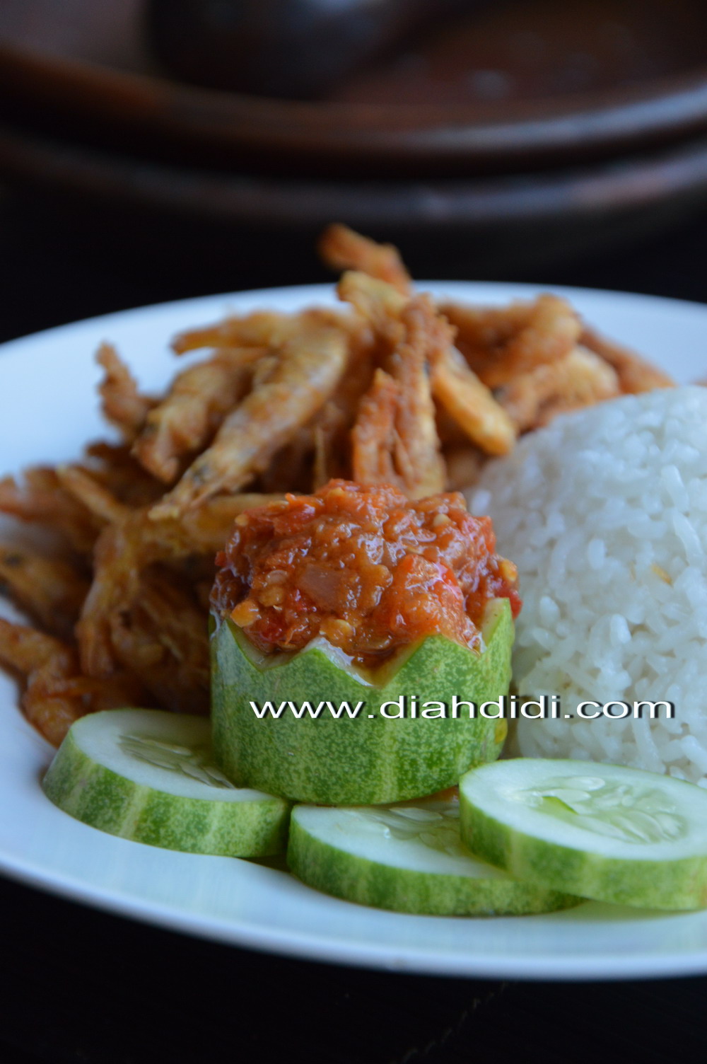 Diah Didi's Kitchen: Nasi Udang Plus Sambalnya