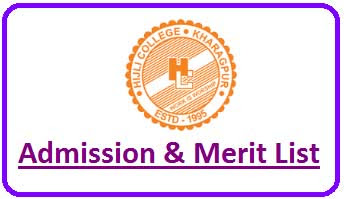 Hijli College Admission 2024 Online Form for UG/PG CBCS Merit List ...