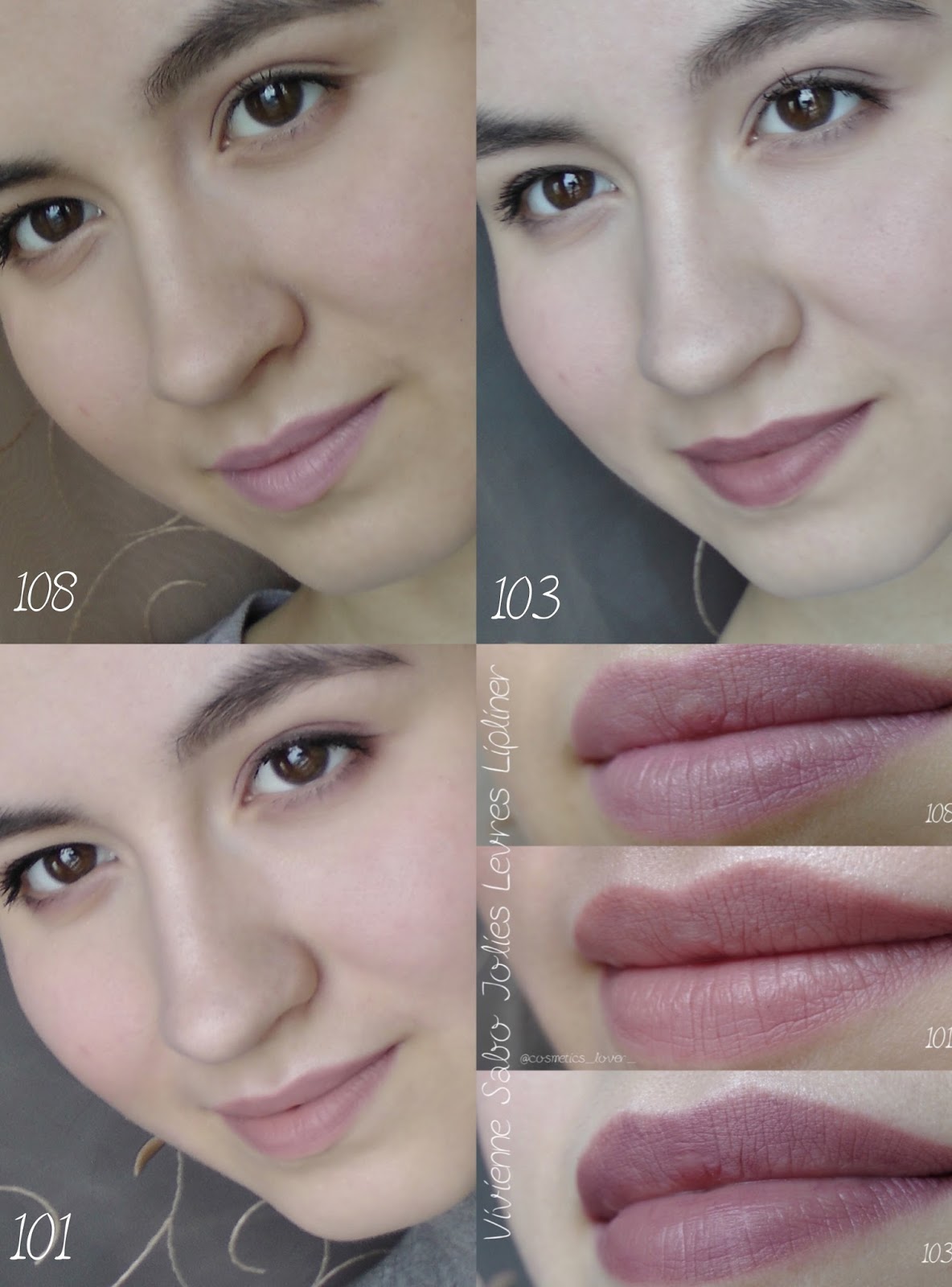 Cosmetics Lover's Blog: Карандаши для губ Vivienne Sabo Jolies Levres ...