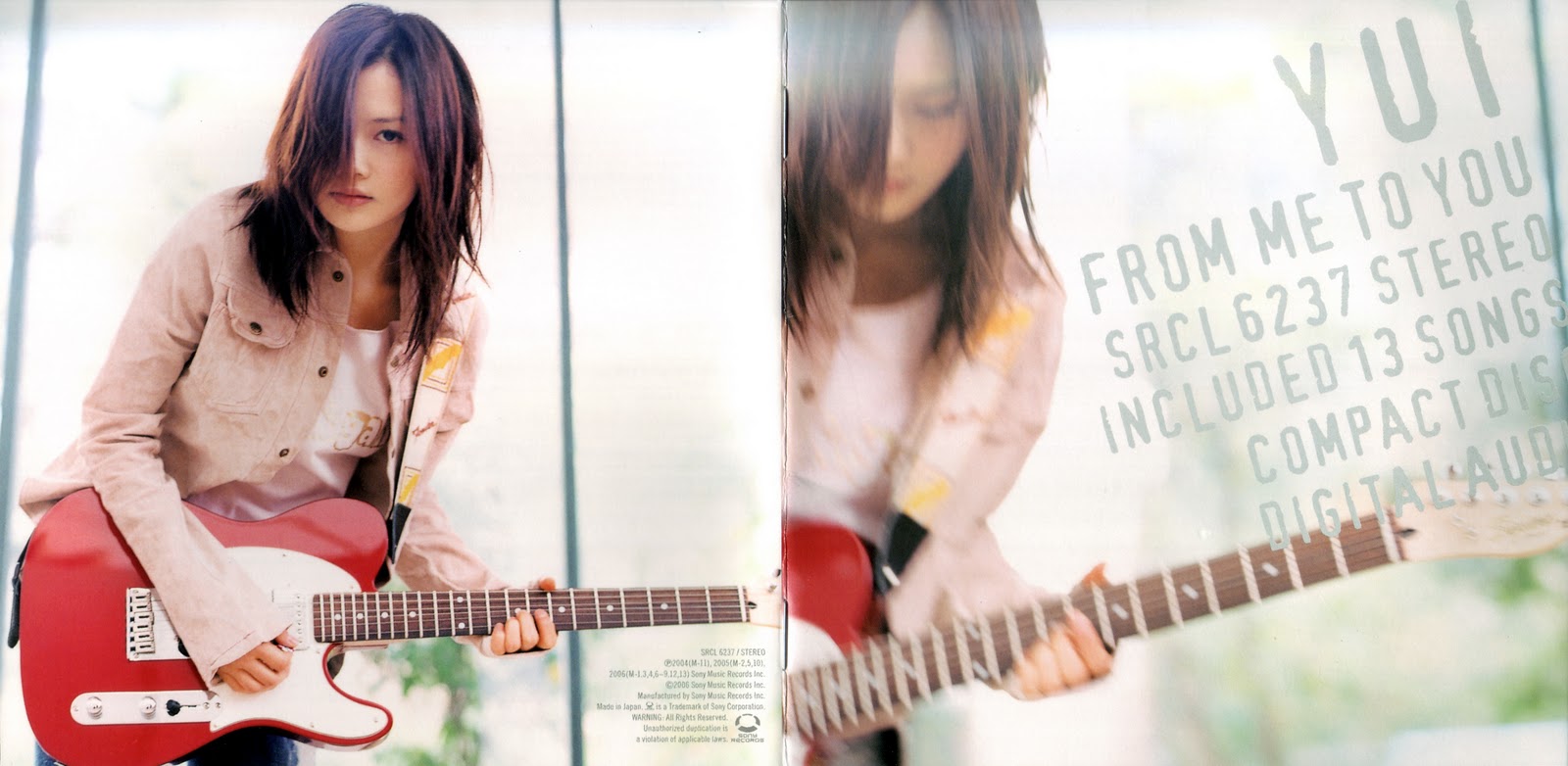 o(≧ ≦)o .｡.:*☆ laUgh Away: [ALBUM SCANS] YUI - FROM ME TO YOU