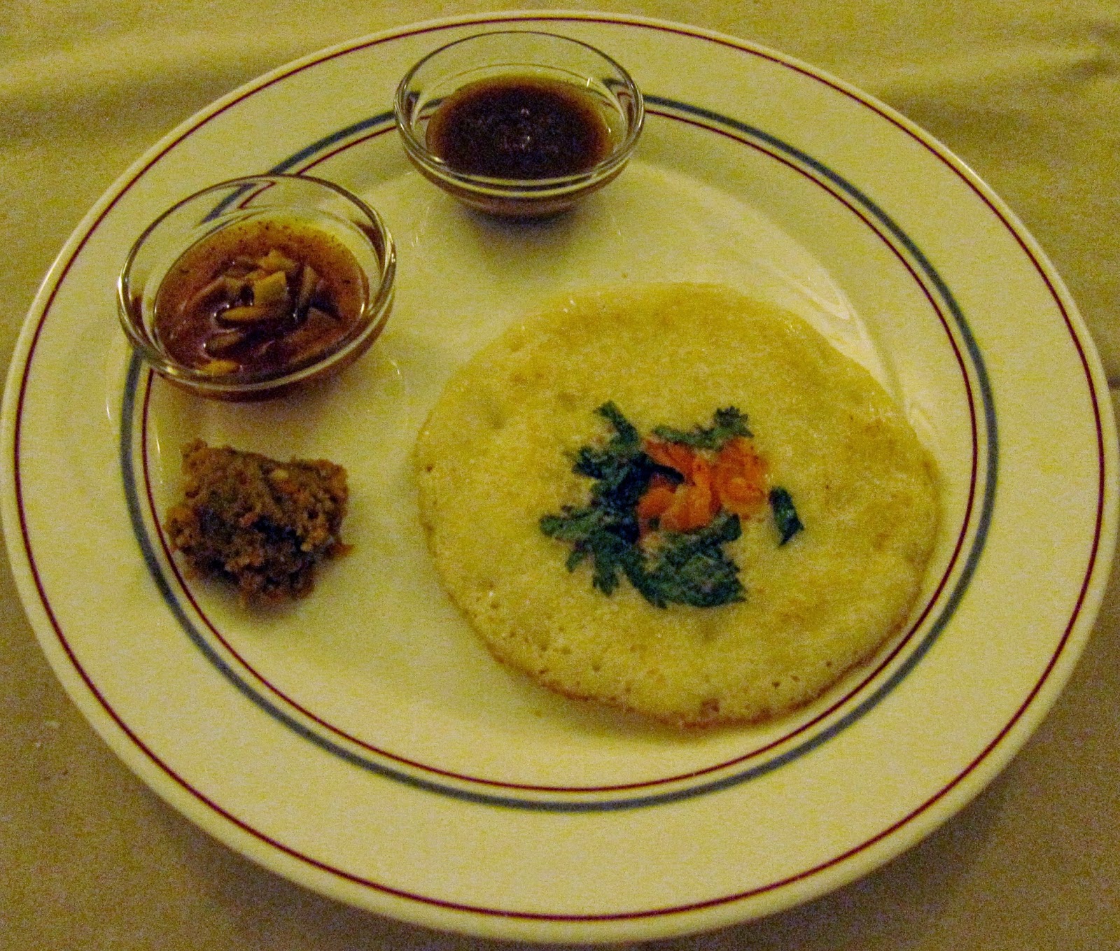 Sita's Ruchulu: Pongaralu with atukulu (Poha/flat rice dosa)