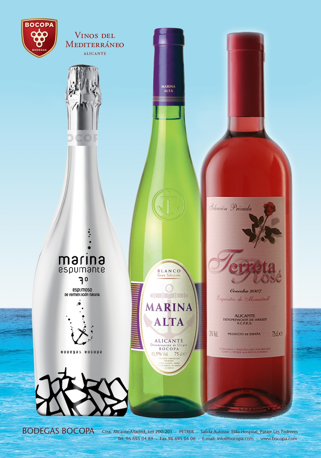 Bodegas Bocopa: Sorteo de 3 vinos refrescantes para el verano