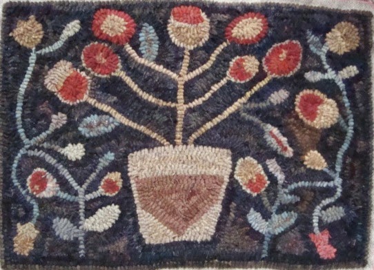 Saundra of Woodland Junction: Pot of Flowers & Selling Rugs