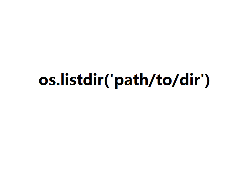 How To List All Files In A Directory In Python how-to-list-all-files-in-a-directory-in-python
