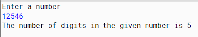 Count Digits of a Number | Write a program in Java to count the digits ...