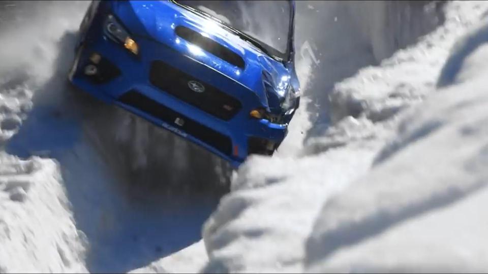 James Bond stunt driver races his Subaru WRX STI down an infamous ...