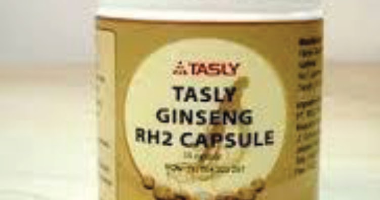 Tasly Ginseng Rh2 Capsule - CHIIFEA SHOWCASE