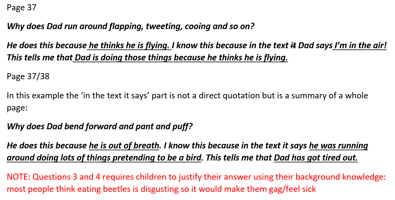 Teaching Reading Comprehension: Modelling and Practice (Example Lessons ...