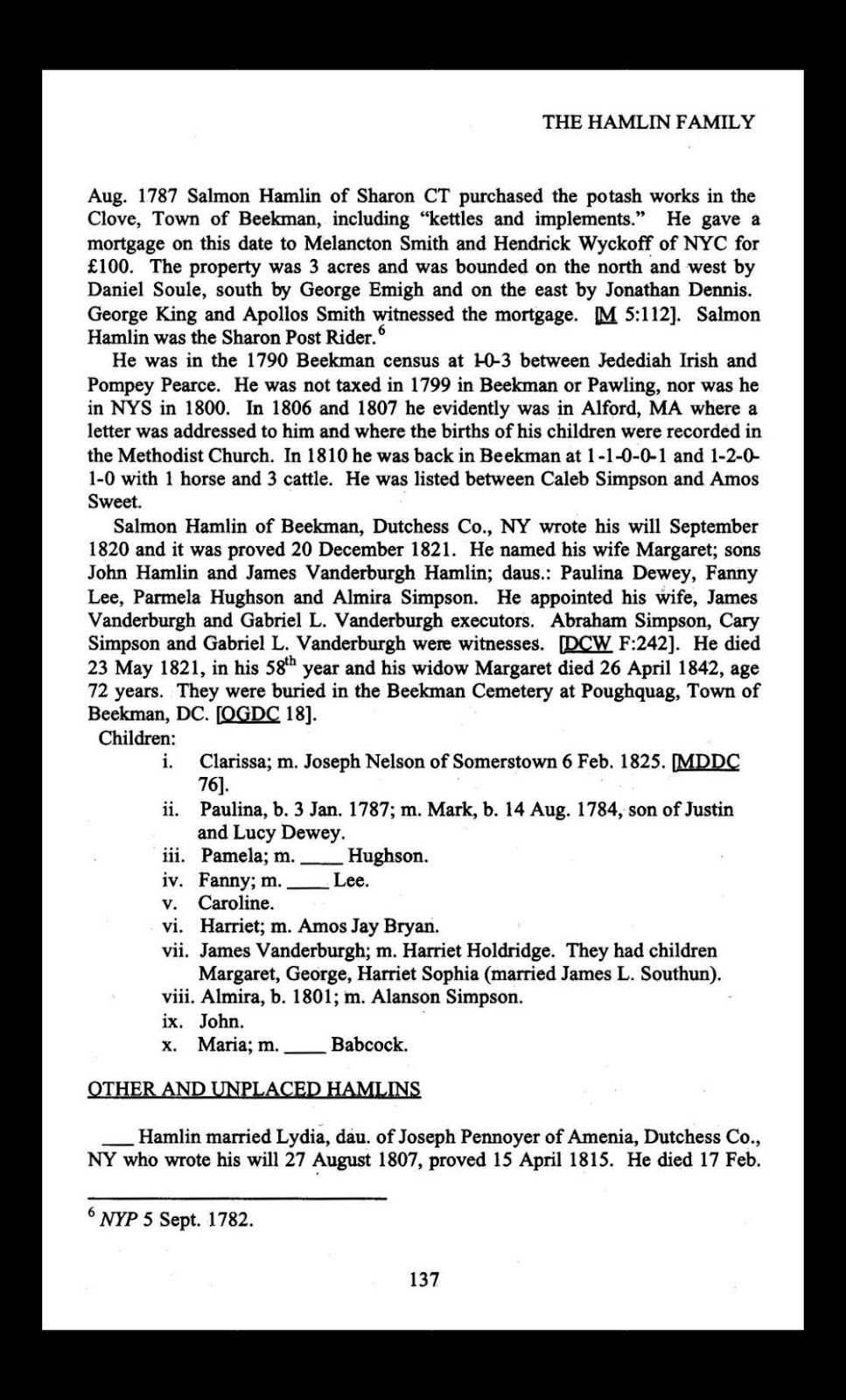 Hunt For Sweet Family: ⍉David's Son, Amos of Beekman