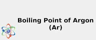 Boiling Point of Argon (Ar) [& Color, Uses, Discovery ... 2022