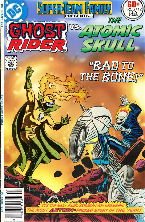 Super-Team Family: The Lost Issues!: Ghost Rider Vs. The Atomic Skull
