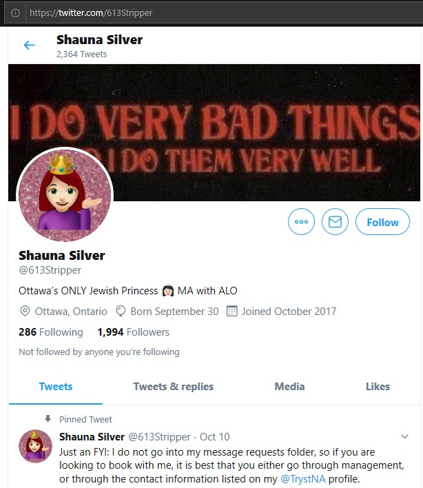 Twitter ou le plus grand réseau de prostitution, liste 7 (+18ans)