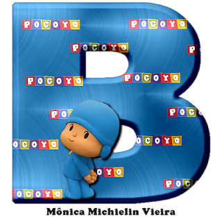 Letras de Pocoyo. Pocoyo Letters. - Oh my Alfabetos!