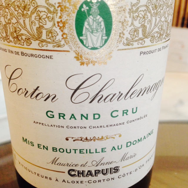 BaccoeBocca: CORTON-CHARLEMAGNE