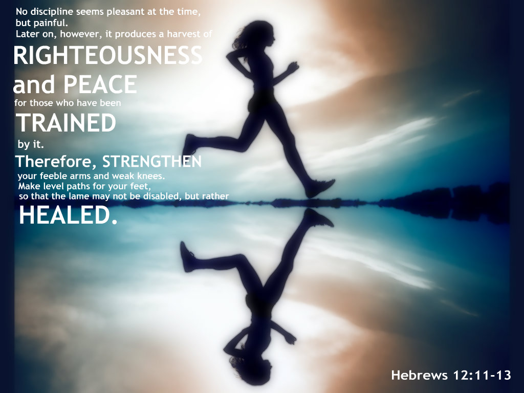 Fleur de Love: Hebrews 12:11-13