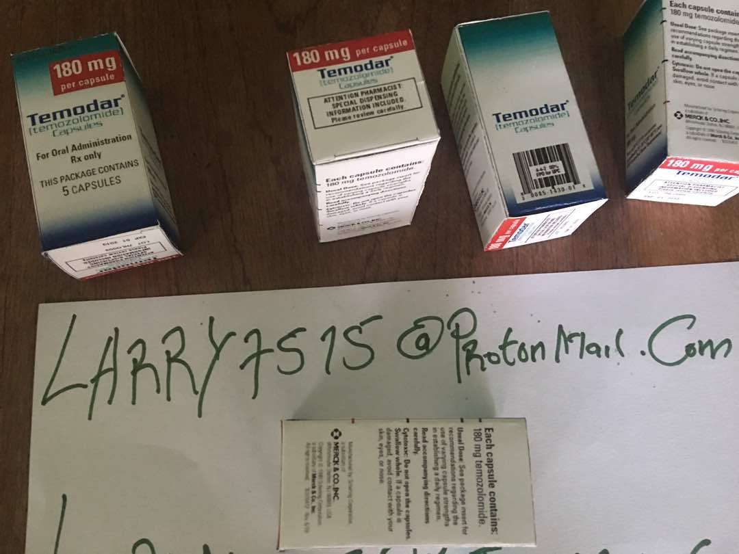 Oncology Drugs Supplier: Temodar temozolomide 180mg for sale