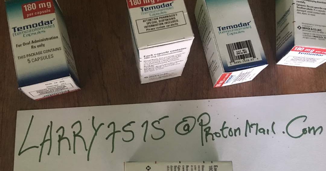 Oncology Drugs Supplier: Temodar temozolomide 180mg for sale