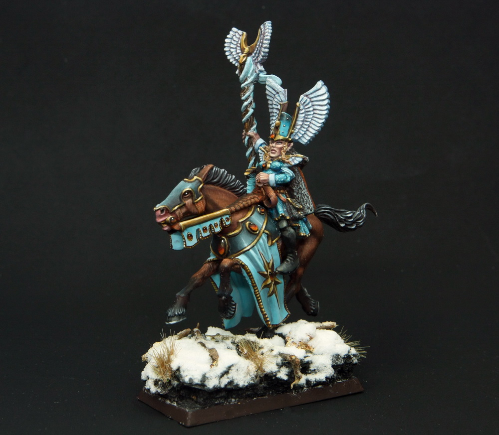 HopeRiver's Valley: High elf mage mounted