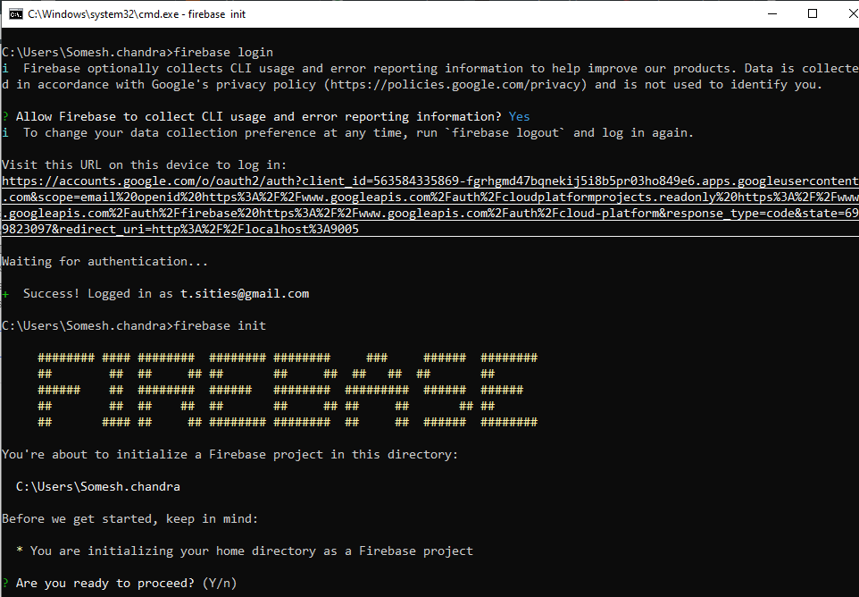 SMI STUDIO YOUTUBE: Firebase Console - FirebaseCLI